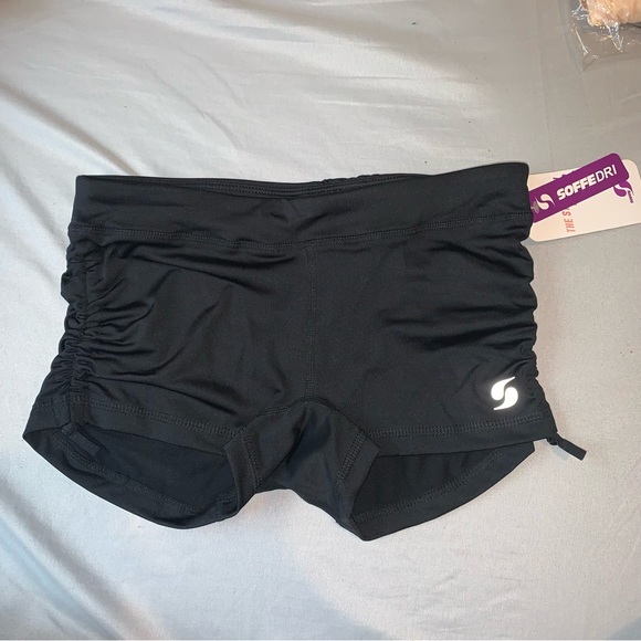 Soffe | Shorts | Tiny Low Rise Black Shorts | Poshmark